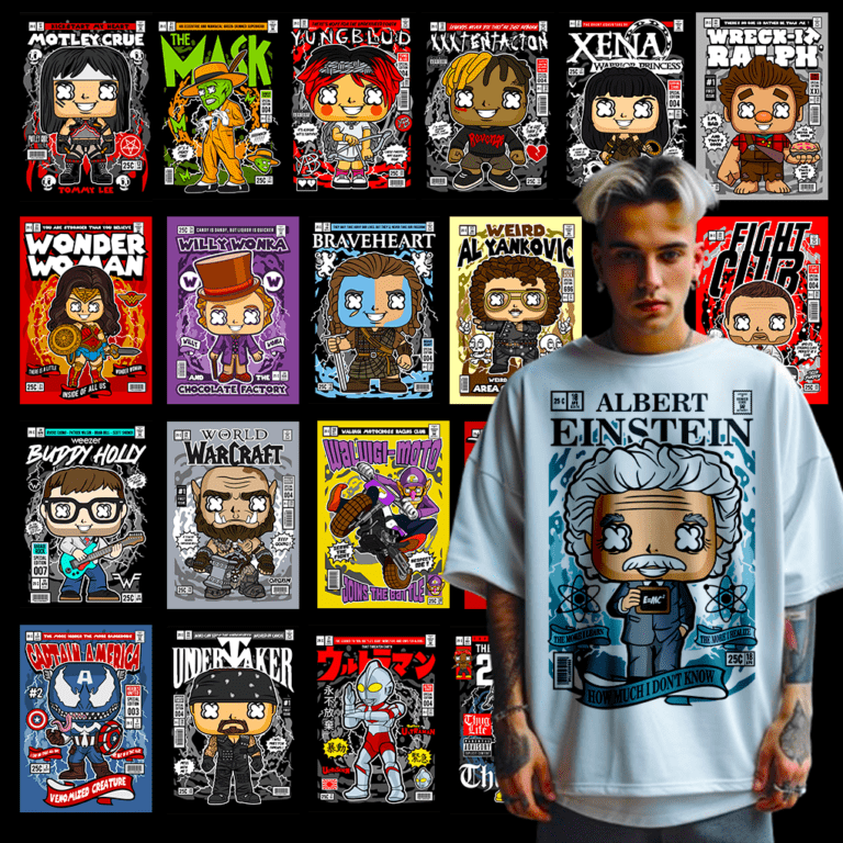 200+ Pop Art Design Bundle - PrintYouth