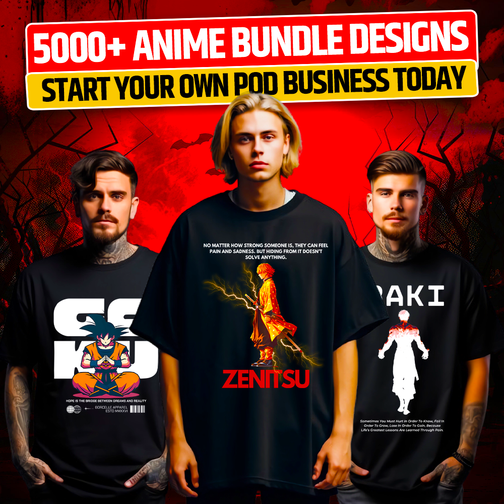 5000+ Anime Design Bundle 2025 - PrintYouth